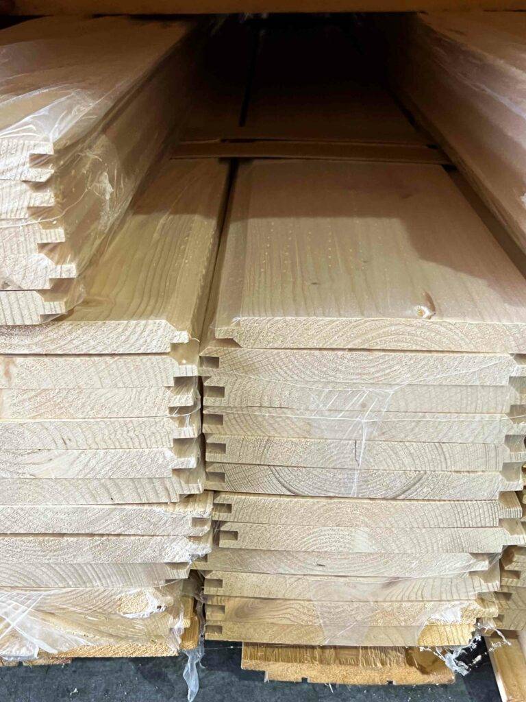 1x8 Nickel Gap Siding | Timber & Beam Supply